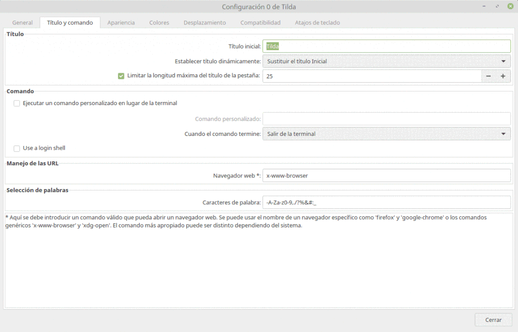 Tilda un sencillo y configurable terminal desplegable - atareao con Linux