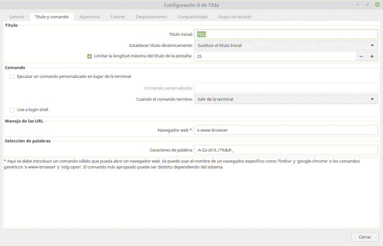 Tilda un sencillo y configurable terminal desplegable - atareao con Linux
