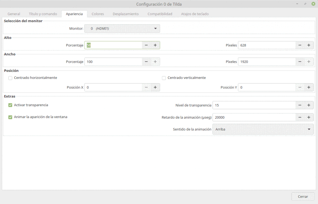 Tilda un sencillo y configurable terminal desplegable - atareao con Linux