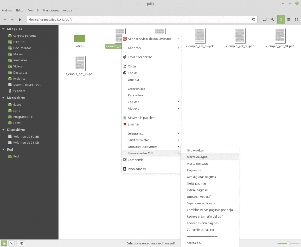 PDF Tools o modificar PDF en Linux en GNOME, Cinnamon y MATE - atareao ...