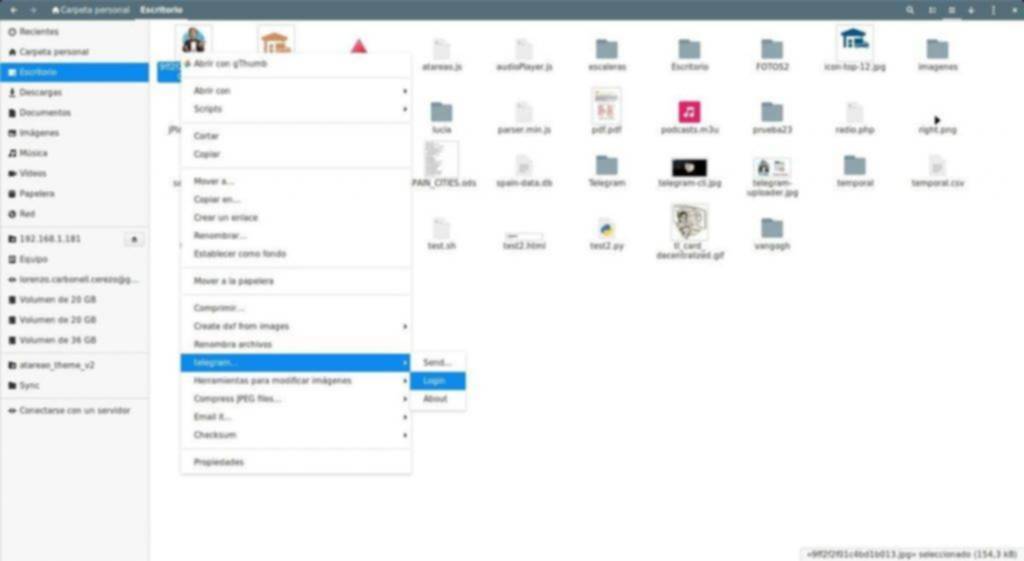 Enviar archivos a Telegram desde Nautilus, Nemo o Caja en Ubuntu ...