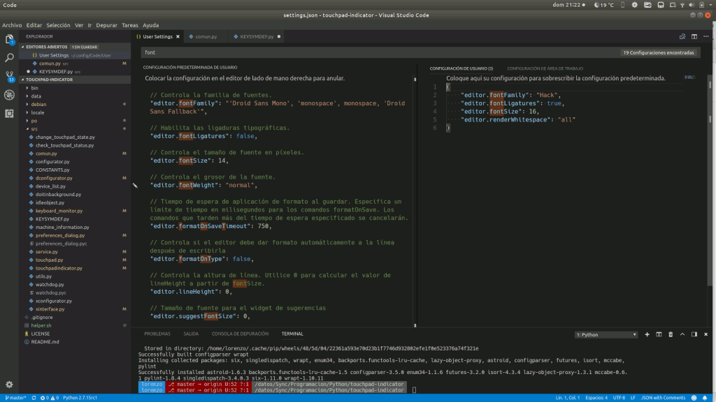 Visual Studio Code - atareao con Linux