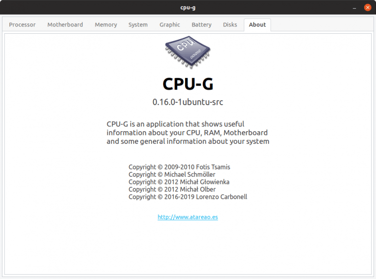 CPU-G. Donde ver el hardware de tu PC con Ubuntu - atareao con Linux