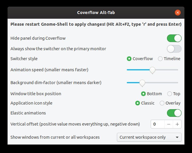 Alt Tab supervitaminado para Cinnamon y GNOME Shell - atareao con Linux