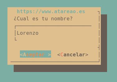Dialog para crear diálogos en el terminal - atareao con Linux