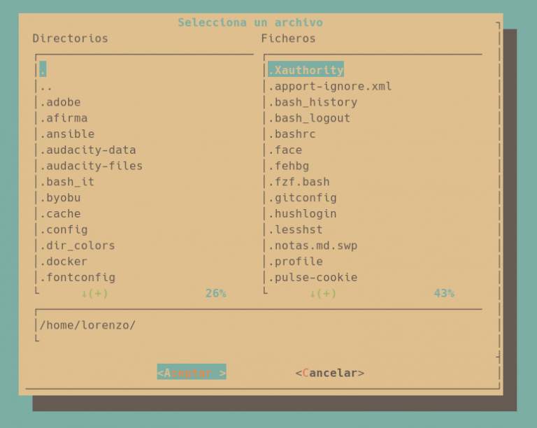 Dialog para crear diálogos en el terminal - atareao con Linux