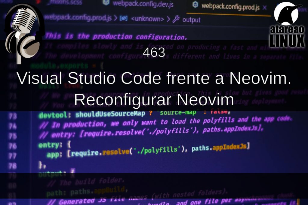 Visual Studio Code frente a Neovim. Reconfigurar Neovim - atareao con Linux