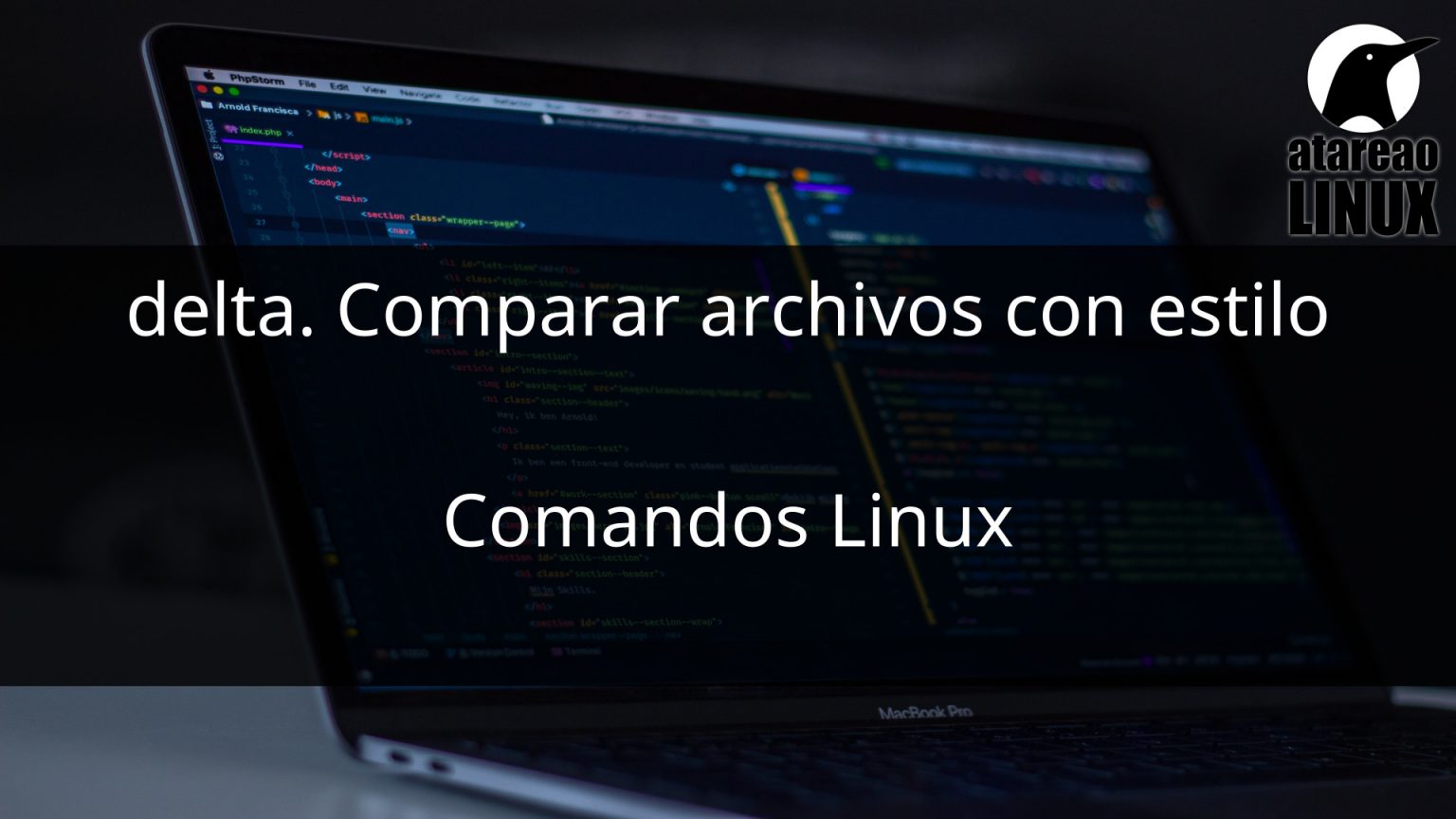Delta Comparando Archivos Con Estilo En Linux Atareao Con Linux 0136